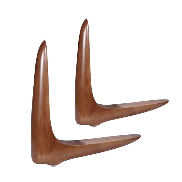 Quality Solid Wood L-Shaped Sofa & Coffee Table Legs Bed Leg Supports Indulge in Luxury for sale