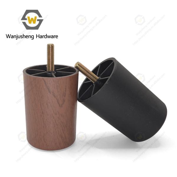Quality Round Plastic Feet with Screws Sofa Feet Accessories Furniture Feet for sale