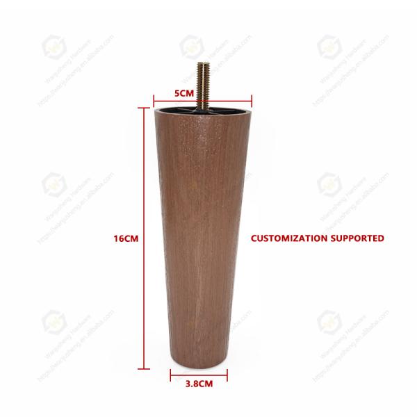 Quality Waterproof Plastic Sofa Legs TV Cabinet and Bedside Table Support Legs for sale