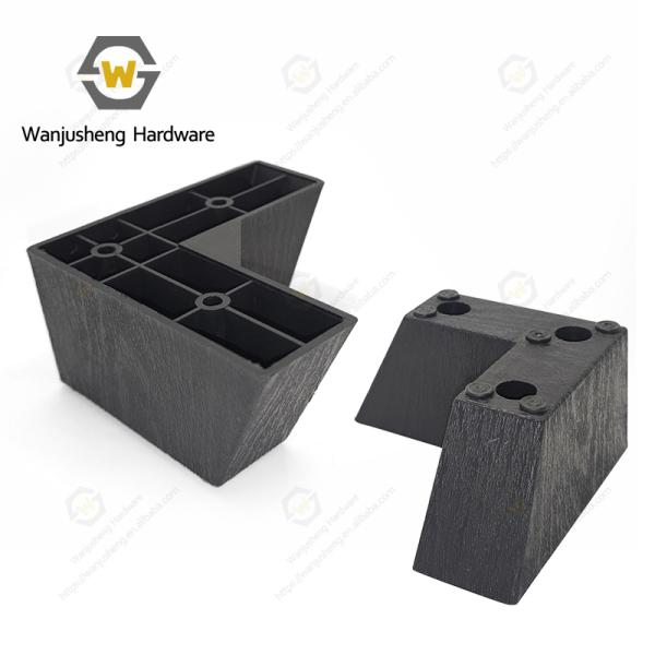 Quality High-quality L-shaped Sofa Plastic Feet Furniture Decorative Accessories Bed and Table Legs for sale