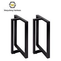 Quality T-Shaped Steel Frame Table Leg Modern Design Iron Zhuo Leg Desk Frame with for sale