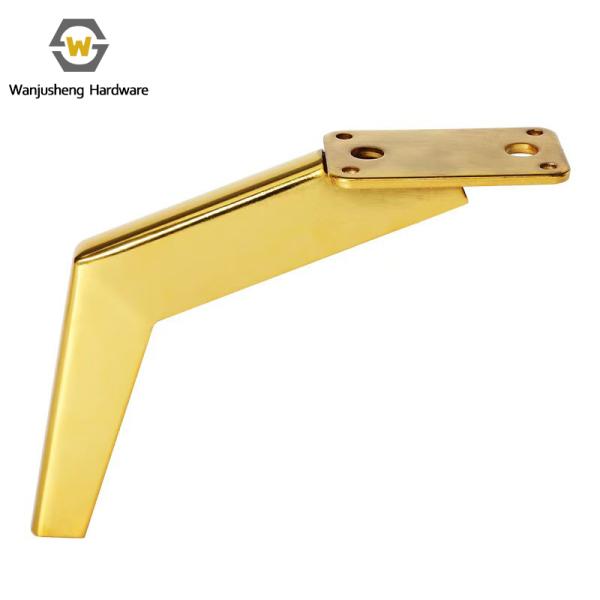 Quality New Kitchen Metal Chrome Cabinets Sofa Feet Furniture Accessories Feet TV Stand Office Furniture Legs for sale