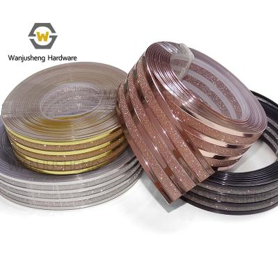 China Furniture Accessories Decorative Straps Edge Webbing Sofa Hardware Stripe PVC Upholstery Stripes for sale