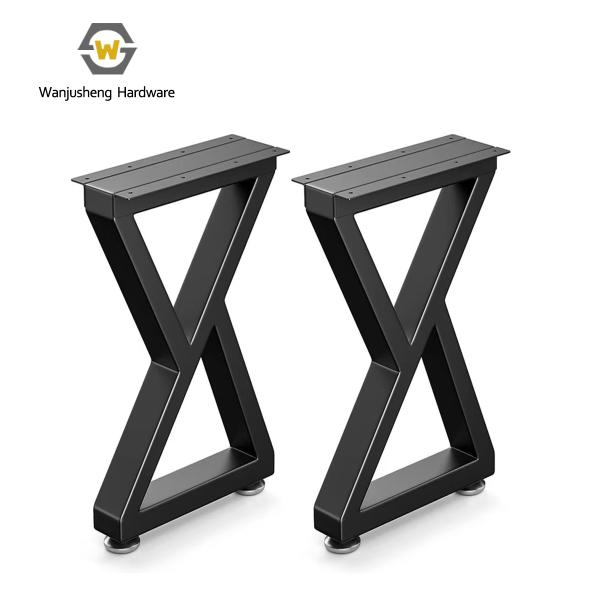 Quality Stylish Creative Iron Desk Feet Simple Table Legs Dining Room Hardware Stand Furniture Table Leg for sale
