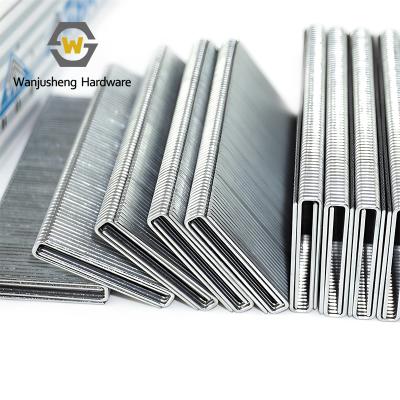 China Iron Staples 9038 90/10/80 Series Galvanized U Staples 38MM Competitive Price OEM Customized Available for sale