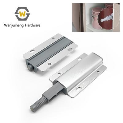 China Handle-Free Push-to-Open Hidden Rebound Latch Heavy-Duty Push Open Catch for Wardrobe Doors & Concealed Drawers for sale