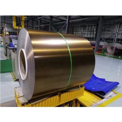 中国 INOX色のステンレス鋼のコイルは金201 304 430 8Kミラーを冷間圧延した 販売のため