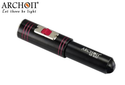 Cina Mini torcia ricaricabile dell'attrezzatura LED della torcia elettrica di immersione subacquea della torcia elettrica di immersione subacquea di arconte W16s in vendita