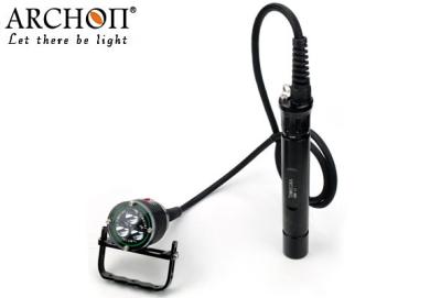 Cina Impermeabilizzi la luce nera 3000lumen 100m di immersione subacquea di Cansiter LED che si tuffa in vendita
