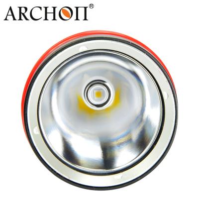 Cina IP68 torcia elettrica portatile di immersione subacquea del Cree LED con i 100 metri impermeabili in vendita