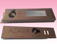 custom luxury CMYK color folded paper box with sleeve for cupcake