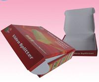 custom luxury corrugated paper box with blister tray for mouse