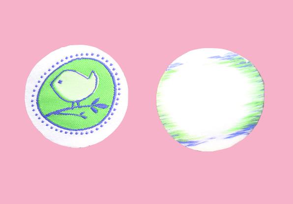 custom luxury garment fabric centerfold label factory for wholesale T-shirt