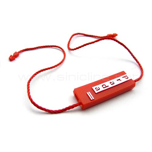 custom wholesale garment plastic hang tag manufacturer with emboss black logo