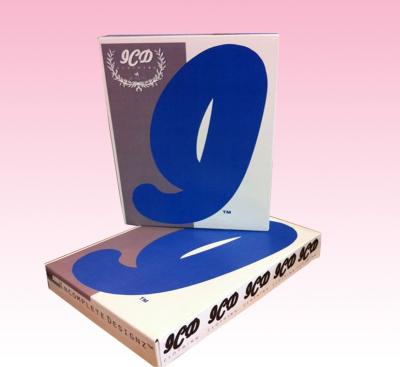 China custom promotional retail paper box for T-shirt clothing apparel for sale