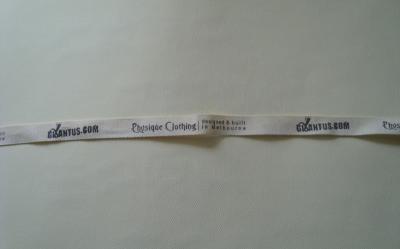 Venta caliente personalizada proveedor de etiquetas plegables de bucle tejido lavable para funda de edredón