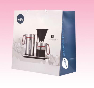 China custom  wholesale paper sacks with handles for sale manufacturer for sale