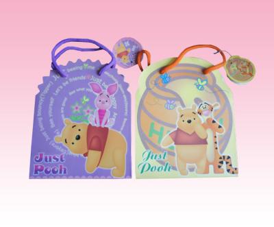 China custom promotion Christmas paper carrier bags printing manufacturer for sale