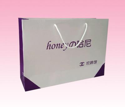 China custom luxury large paper bags packaging for wedding dress manufacturer for sale