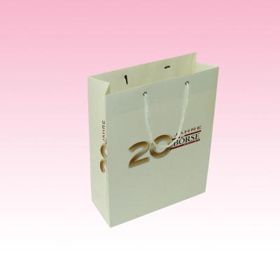 China bolso impreso de encargo de la publicidad del papel que empaqueta con la fábrica a todo color en venta