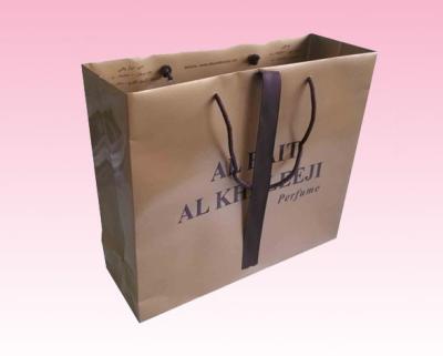 China custom personalized brown paper sack retail manufaturer printing for sale