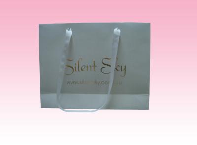 China custom paper shopping bag packaging with handle wholesale manufacturer for sale