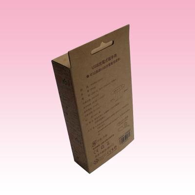 China la aduana recicla la compañía marrón de la caja de papel de Kraft con la ventana para el jabón en venta