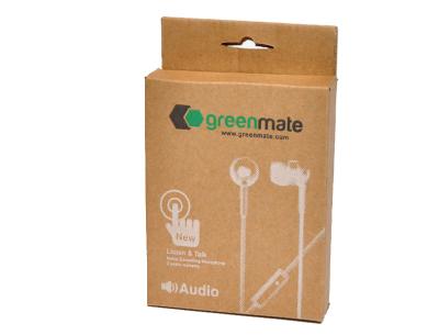 pequeña caja de lujo de encargo de papel del arte con el fabricante de la suspensión de papel para el auricular