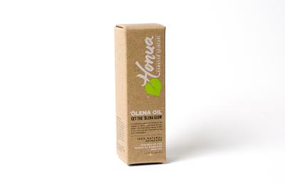 China custom luxury Kraft paper box packaging making for cosmetic manufacturer for sale