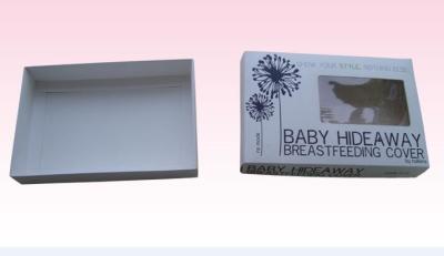 China cajas de cartón plegables de encargo del Libro Blanco con la bandeja de la ampolla para el adaptador del viaje en venta