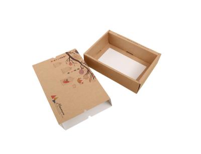 la aduana dobló el mundo al por mayor de papel de las cajas de embalaje de la cartulina con la tapa para el lazo