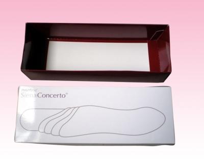 China la aduana dobló el mundo al por mayor de papel de las cajas de embalaje de la cartulina con la tapa para el lazo en venta