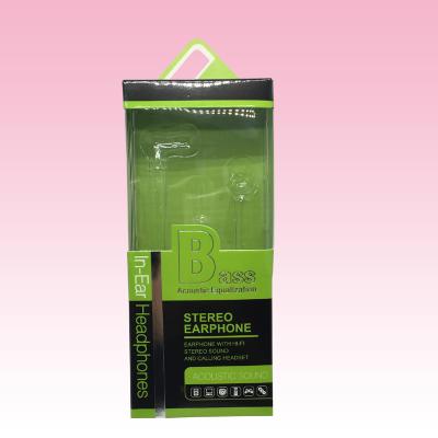 China custom recycling paper box printing factory with plastic hanger for glass screen protector for sale