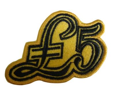 China personalized embroidered sewing tags fabric label maker custom tags for hats for sale