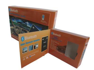 China impresión plegable de encargo de la caja de papel de arte con los paquetes electrónicos de la tapa de la ventana del PVC en venta