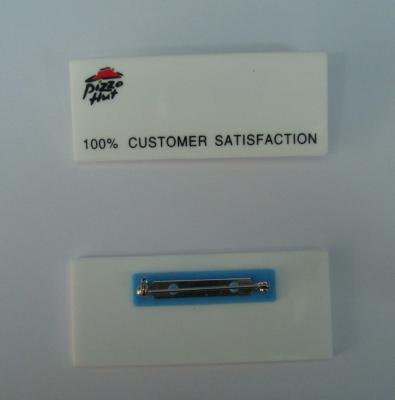 China custom professional name tag maker personalised name badges for company for sale