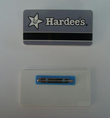 China custom professional name tag maker personalised name badges for company for sale