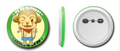 China fabricante personalizado de encargo de la insignia del botón del perno con el fabricante de la impresión del diseño en venta