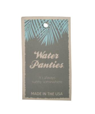 China custom fabric name tags cloth hangtag clothing hang tags brand tags for sale for sale