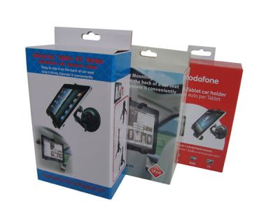 China custom small corrugated paper boxes packaging with hanger for electronics for sale