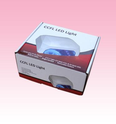 China caja de empaquetado acanalada del extremo del rollo de la aduana con la fijación del fabricante de los tamaños de la cubierta en venta