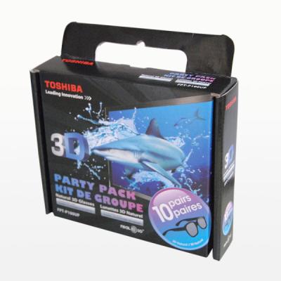 China tamaños de encargo de las cajas de la taza de la cartulina que embalan acanalada en venta con la fábrica de la ventana en venta