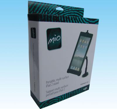 custom F-flute corrugated box printing factory with hanger for windshield mount holder