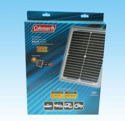 China custom corrugated packaging boxes online with hanger hole for charger holder for sale