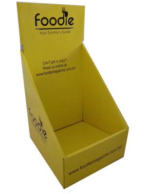 China fábrica de papel acanalada al por menor de encargo de los gabinetes de los tamaños de la caja de presentación en venta en venta