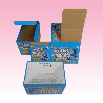 Caja inferior con cierre automático de embalaje corrugado de flauta electrónica personalizada para juguetes electrónicos