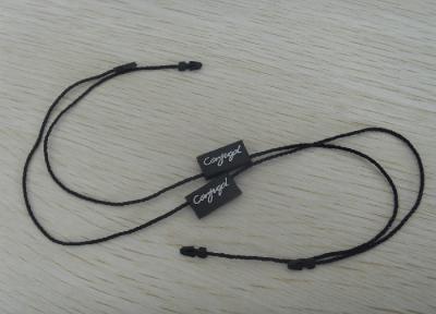 China custom gray plastic security seal tags hang tag with emboss letters manufacturer for sale