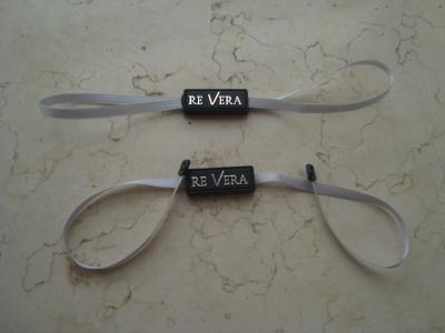 China custom gray plastic security seal tags hang tag with emboss letters manufacturer for sale