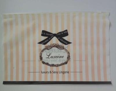 China uno mismo reutilizable de encargo sellar los bolsos plásticos de la cremallera que empaquetan con la impresión del logotipo en venta