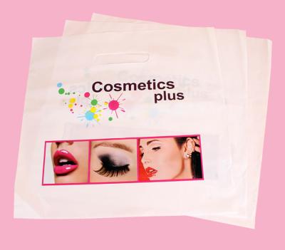 custom printed eco LDPE plastic shopping cosmetic bags wholesale production